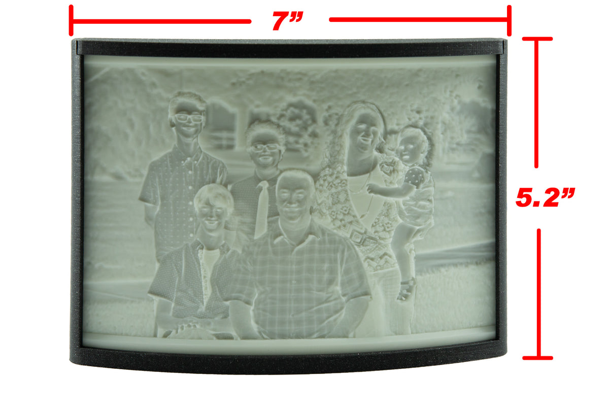 3D Printed Lithophane Display Case w/ Lithophane – Las Vegas 3D Prints